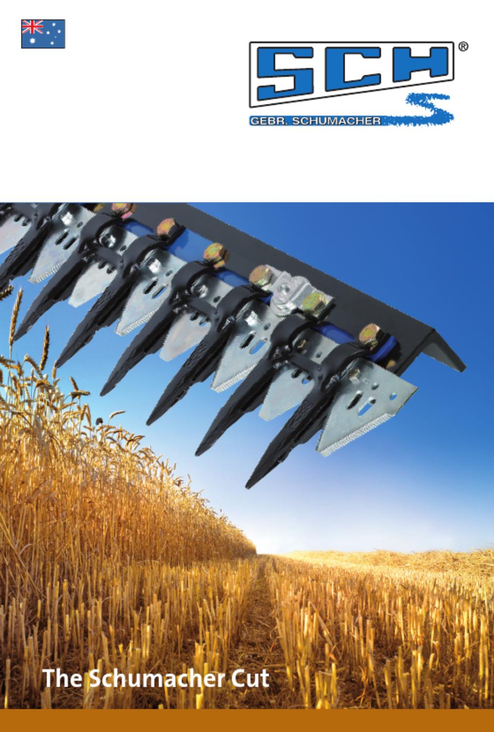 Schumacher Easy Cut II Cutting Harvest System by Info-Design Online - Issuu