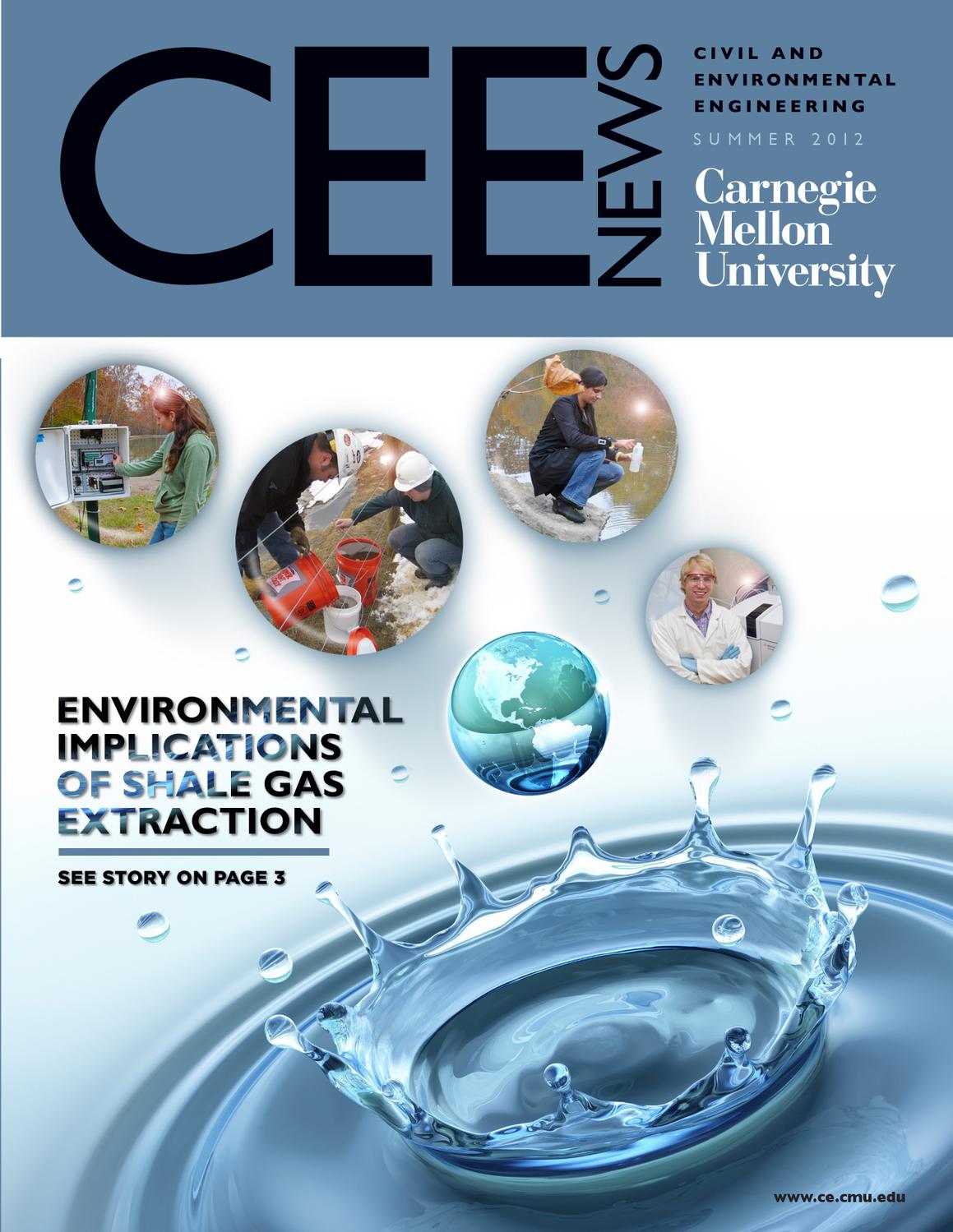 CMU CEE Summer 2012 Newsletter by Carnegie Mellon University - CEE - Issuu