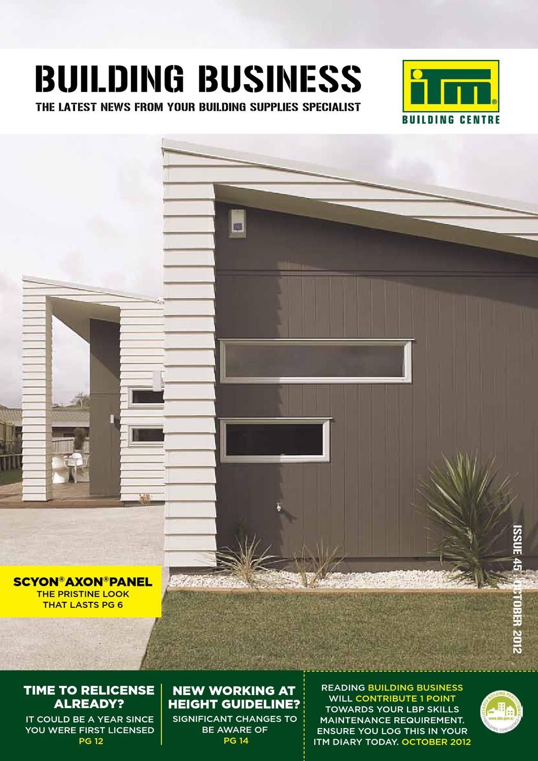 Building Business October 2012 by ITM Support Office - Issuu