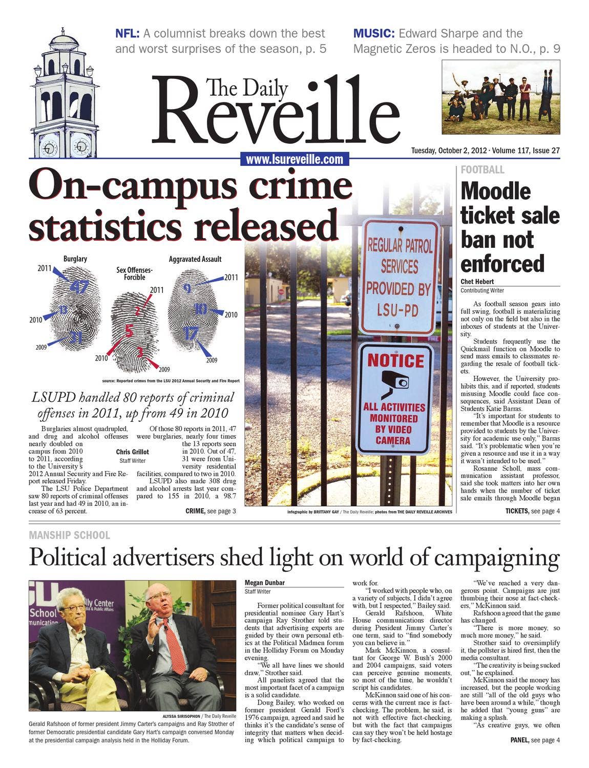 The Daily Reveille - October 2, 2012 by Reveille - Issuu
