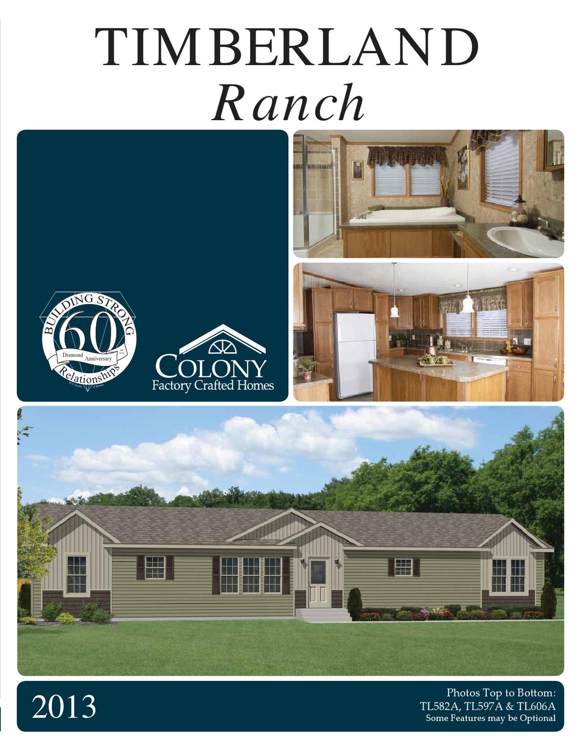 Timberland Ranch Homes 2013 by Commodore Homes, LLC - Issuu
