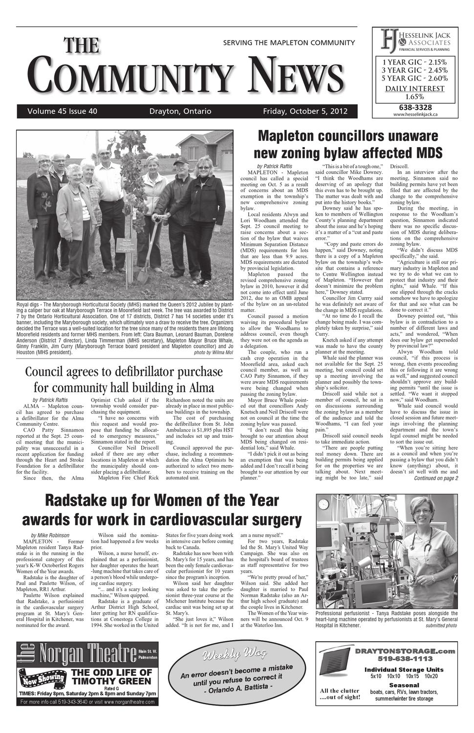 Drayton Community News 100512 by WHA Publications Ltd. - Issuu