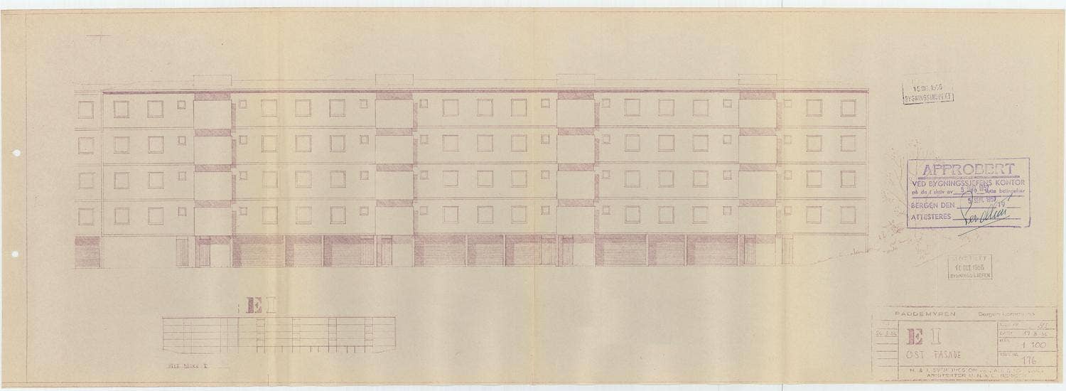 Østfasaden av blokk E på Mannsverk by Bergen Byarkiv - Issuu
