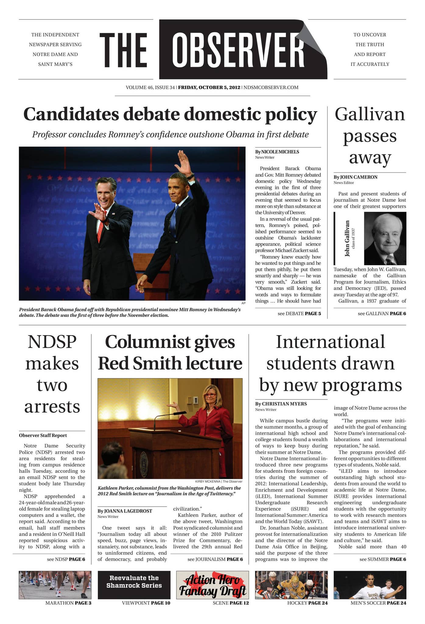 PDF for Friday, October 5, 2012 by The Observer - Issuu