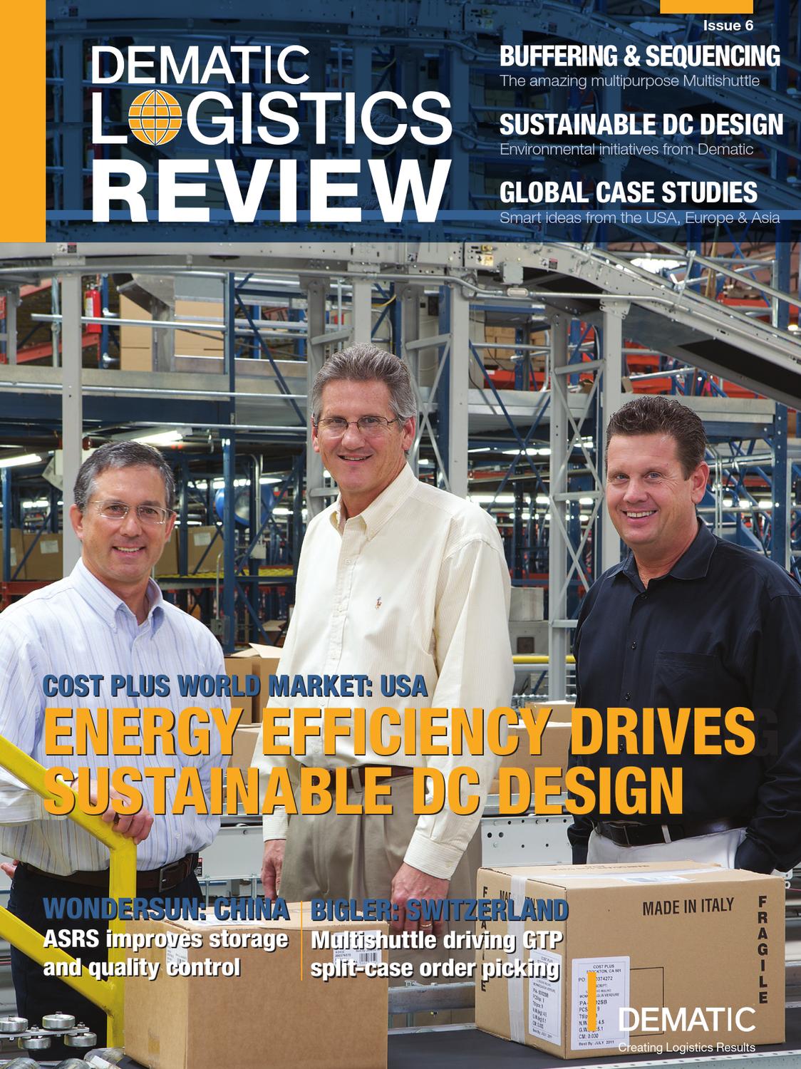 Dematic Logistics Review - Issue 6 by Dematic Pte Ltd - Issuu