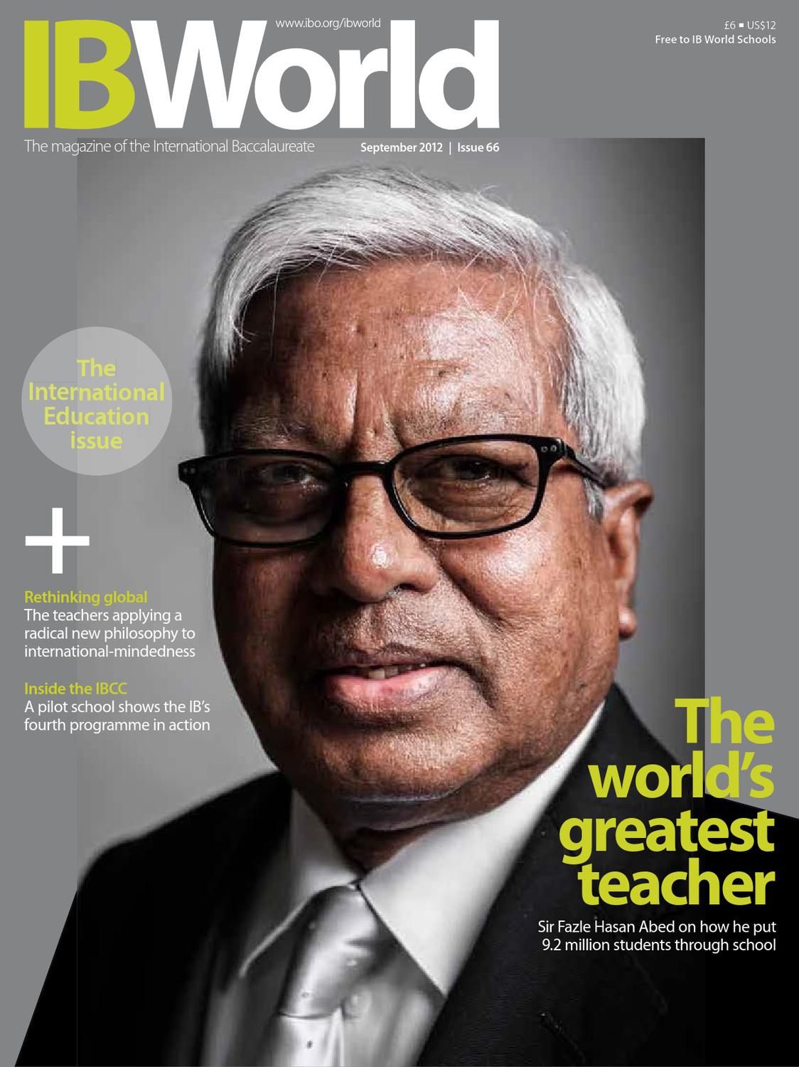 IB World by International Baccalaureate - Issuu