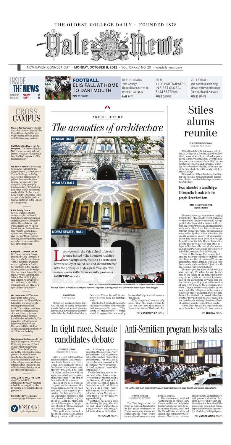 Today's Paper by Yale Daily News - Issuu