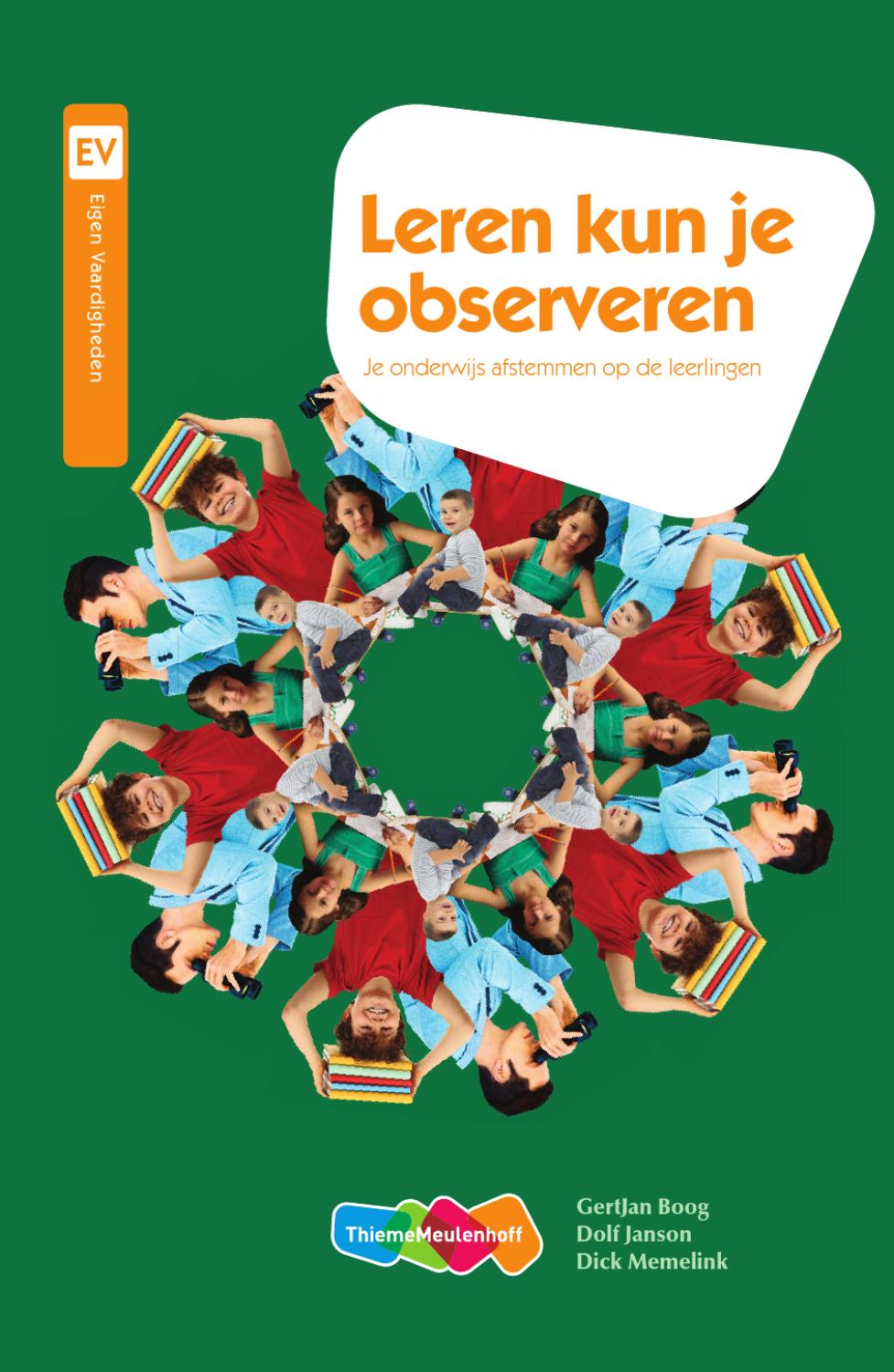 Leren kun je observeren by ThiemeMeulenhoff - Issuu