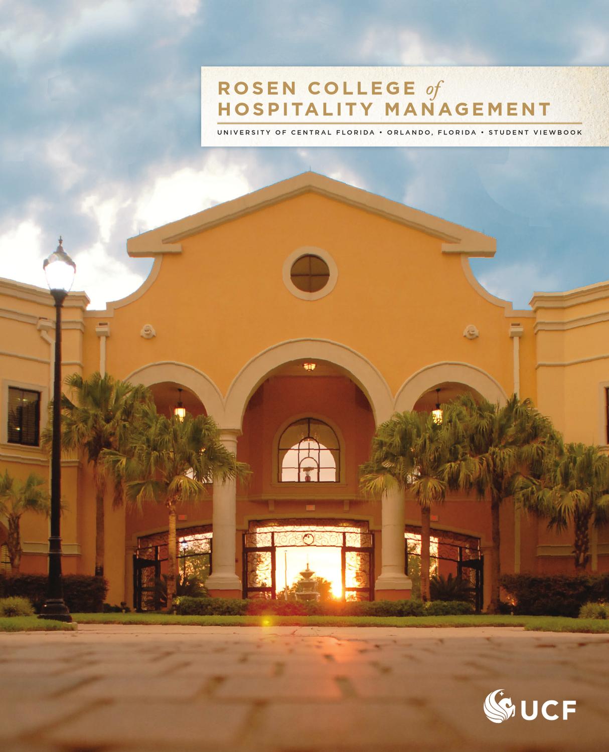 2012 Rosen College of Hospitality Management Viewbook by University of ...