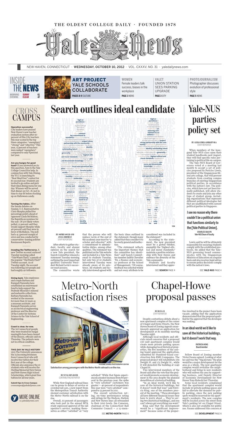 Today's Paper by Yale Daily News - Issuu