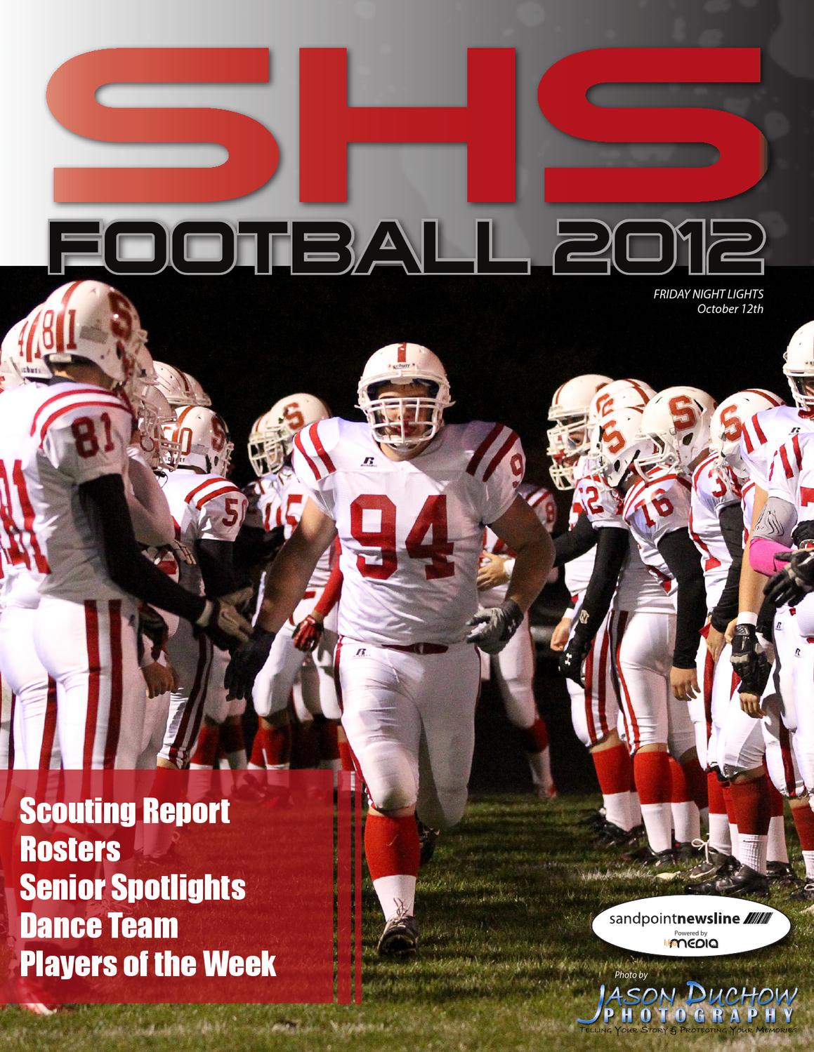 SHS Football Program Insert #4 October 2012 by Like Media - Issuu