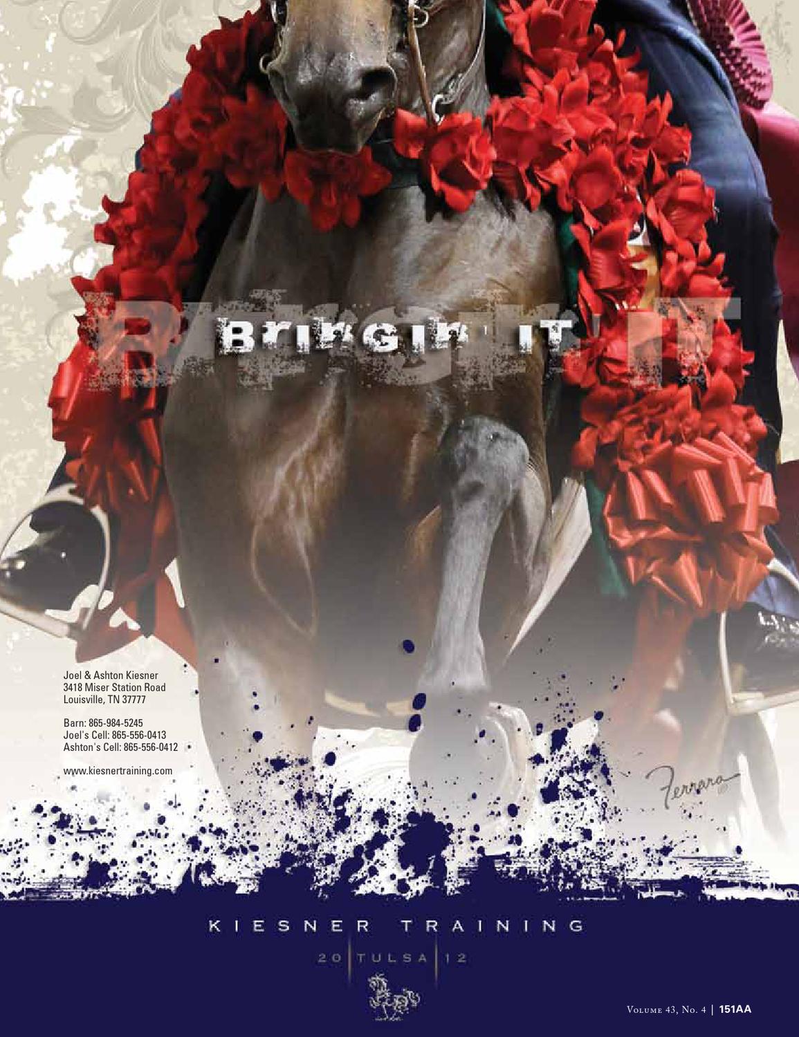 Kiesner Training Flipbook by Arabian Horse Times - Issuu
