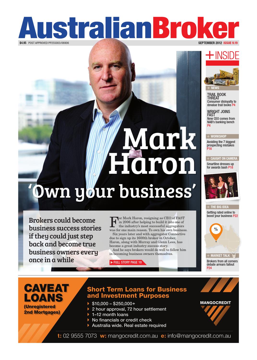 Australian Broker magazine Issue 9.19 by Key Media - Issuu