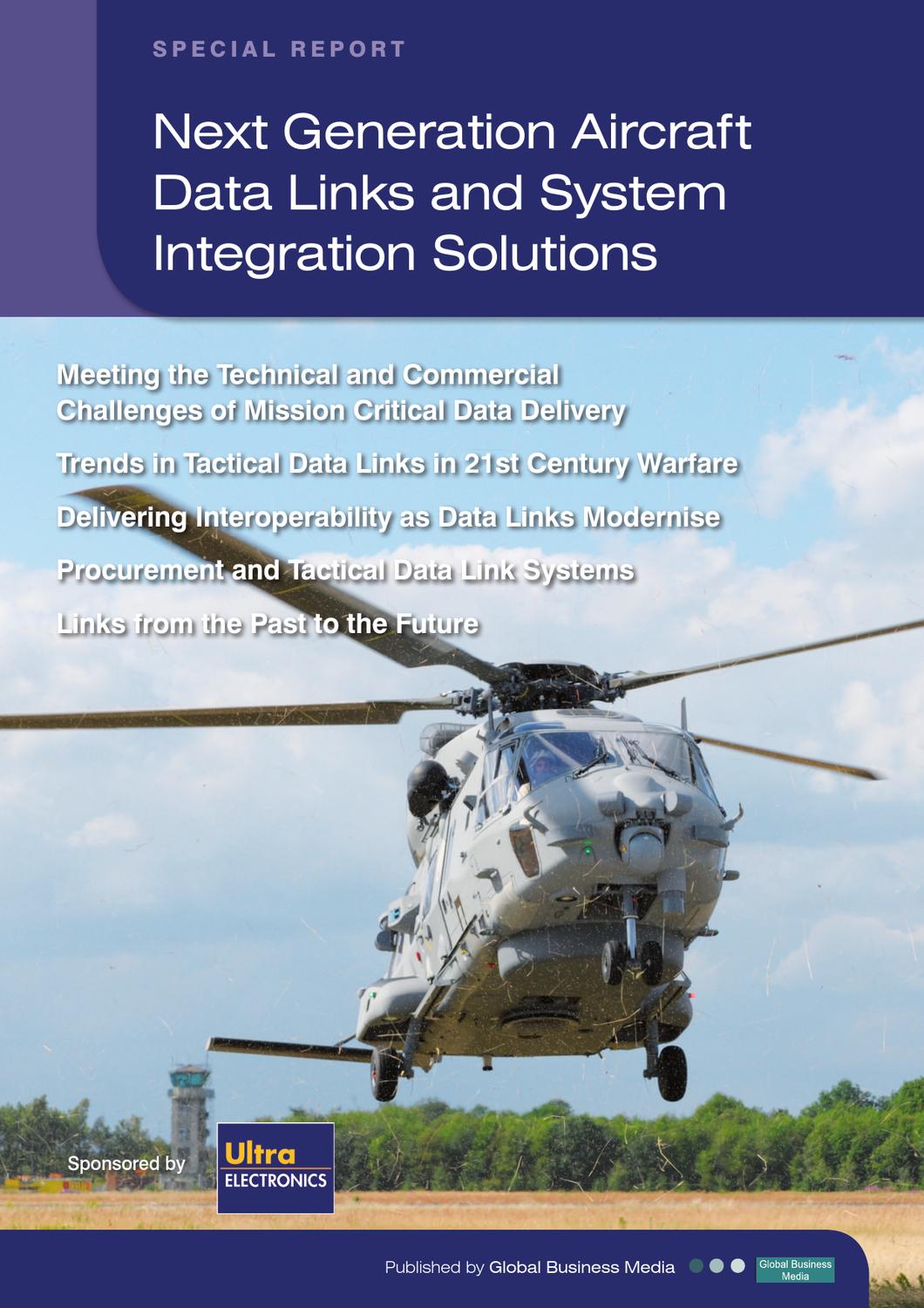 Special Report – Next Generation Aircraft Data Links and System ...