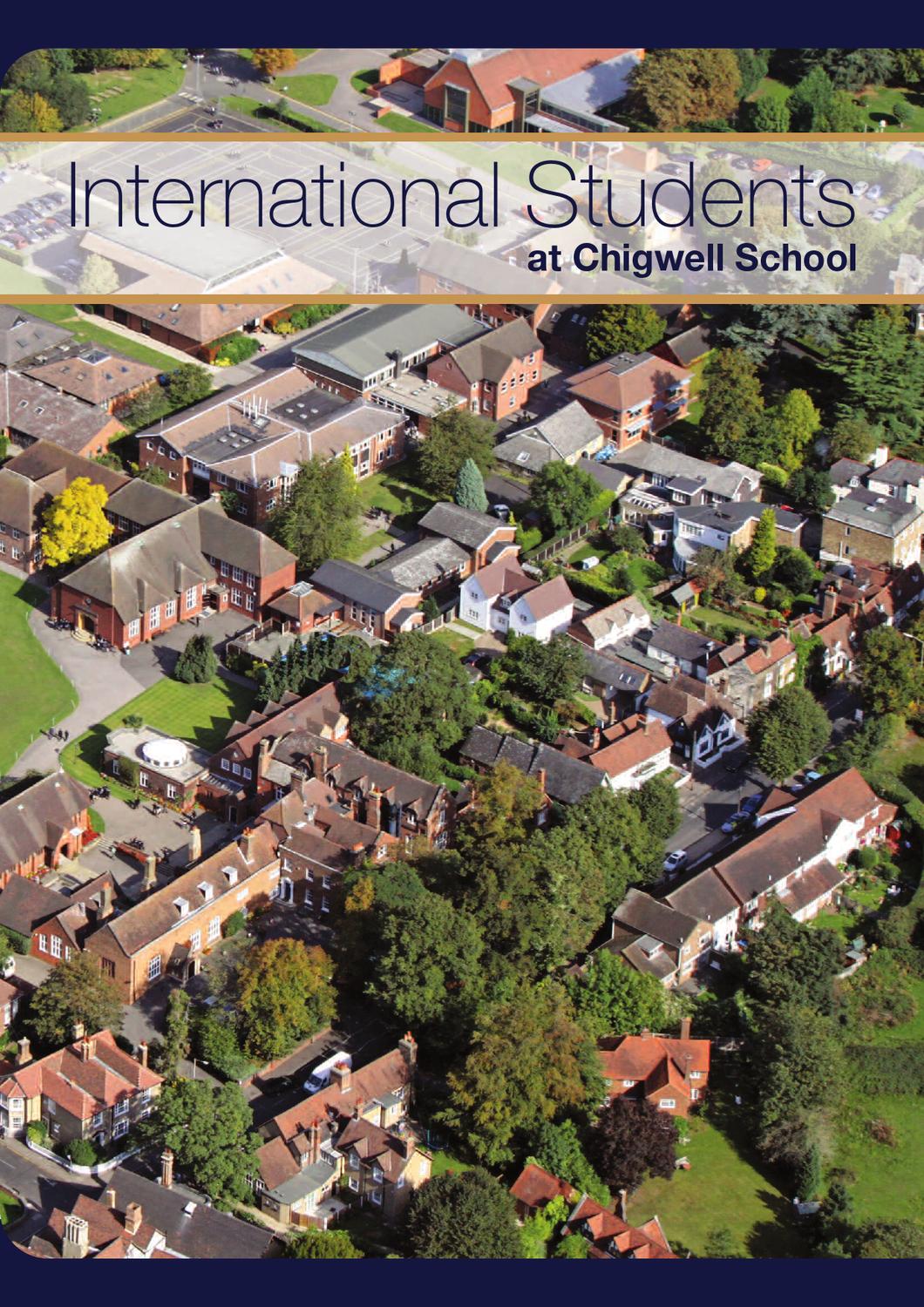 Chigwell International Boarding Prospectus by Chigwell School - Issuu