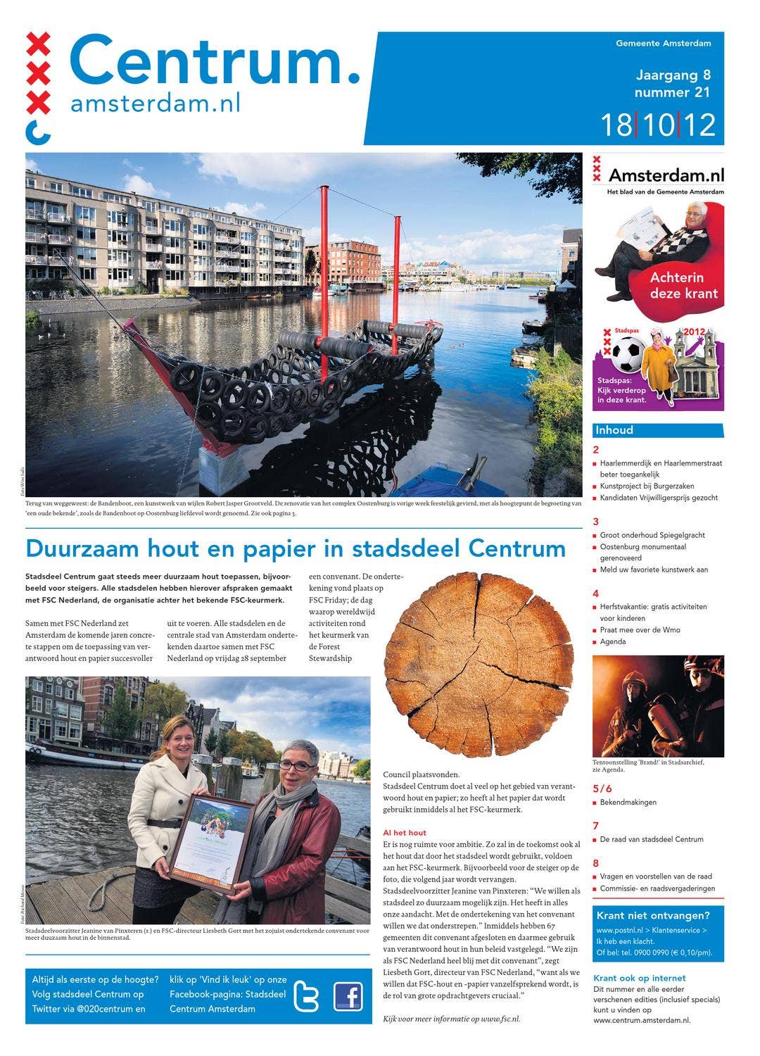 Stadsdeelkrant Centrum by Movement - Issuu