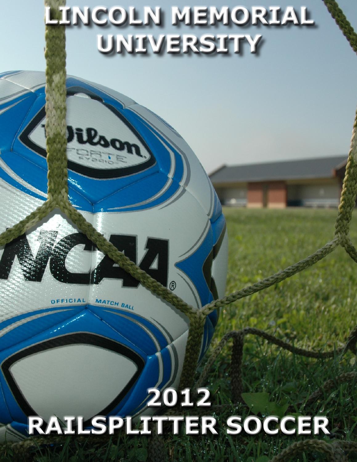 2012 Lincoln Memorial University Men's Soccer Guide by LMU Sports ...