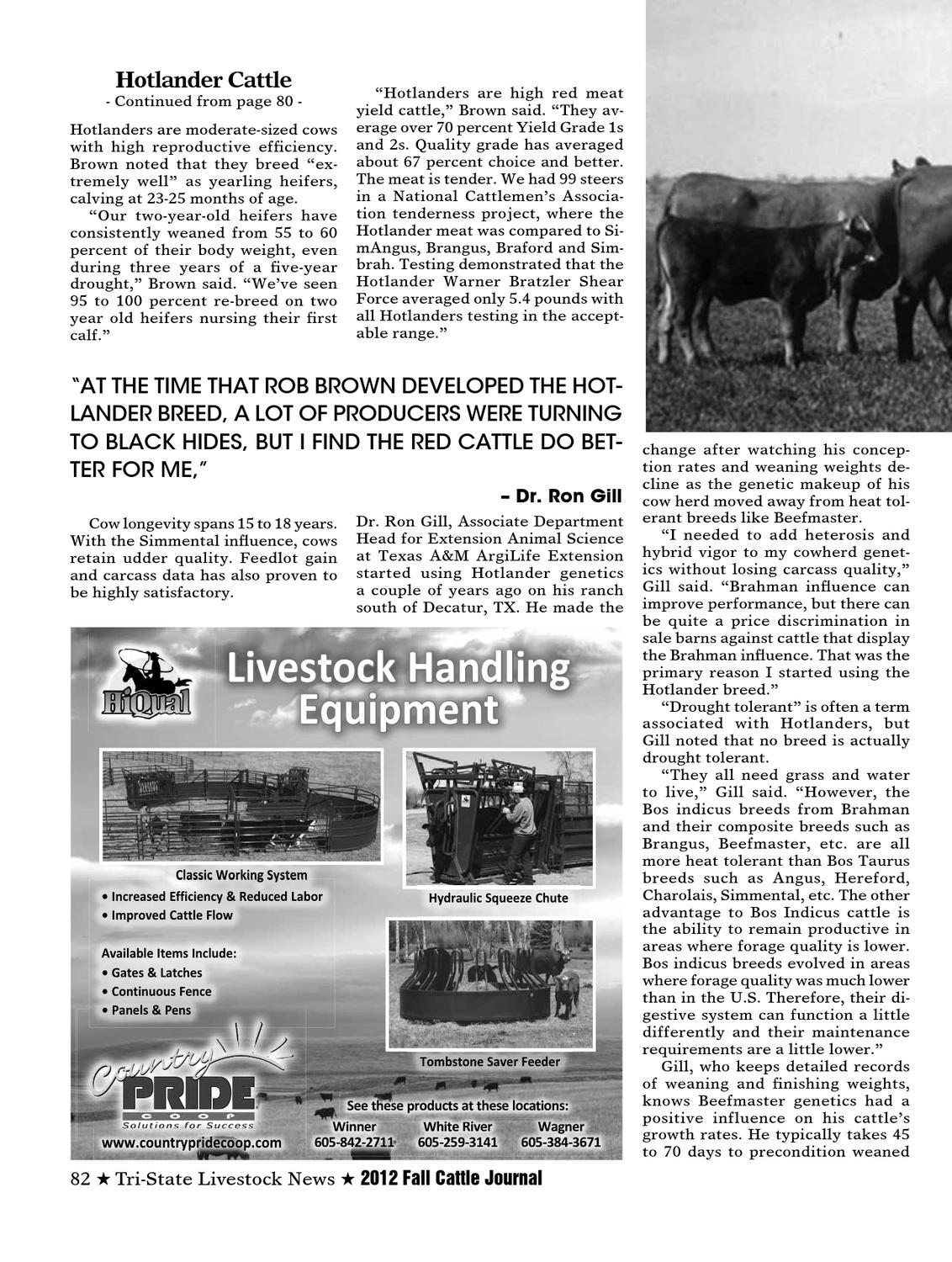 2012 Fall Cattle Journal by Tri-State Livestock News - Farmer & Rancher ...