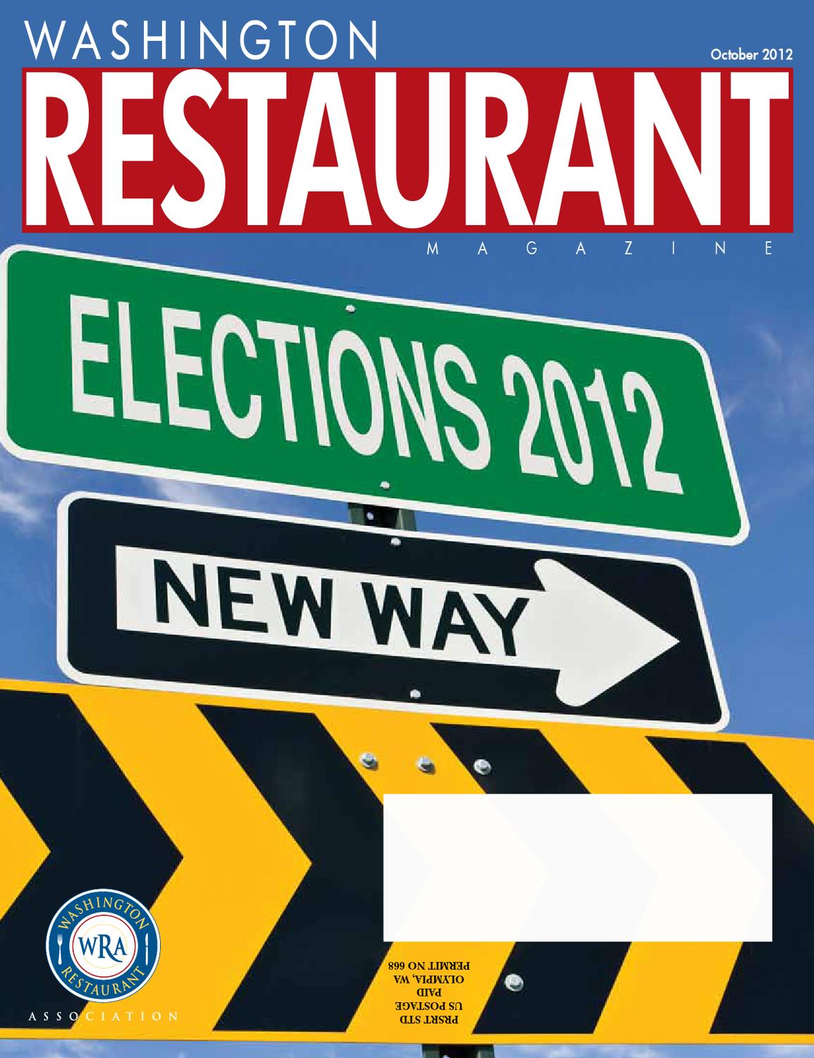 Washington Restaurant Magazine October 2012 Issue by Washington ...