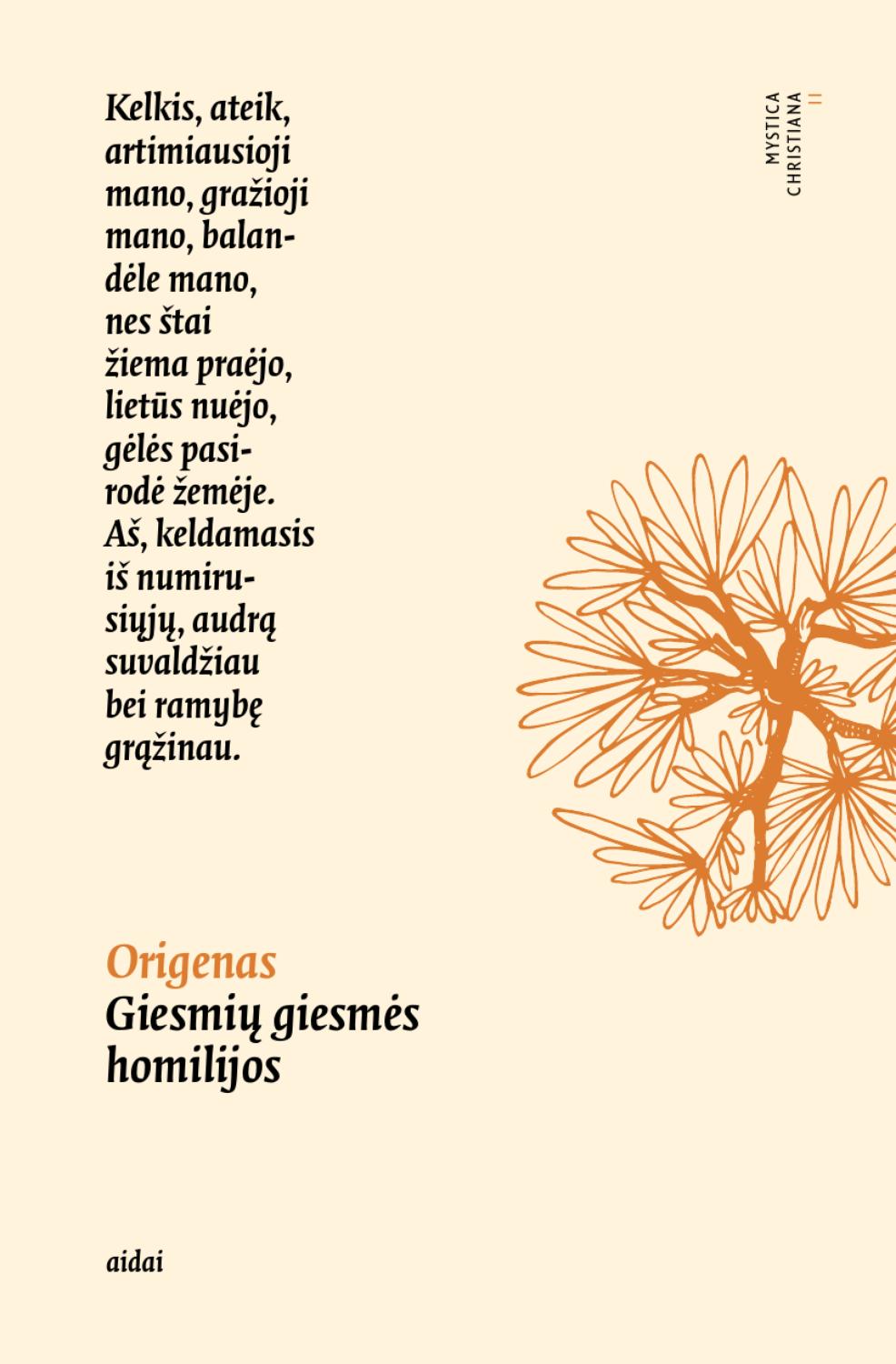 Giesmių giesmės homilijos by knygos.lt - Issuu