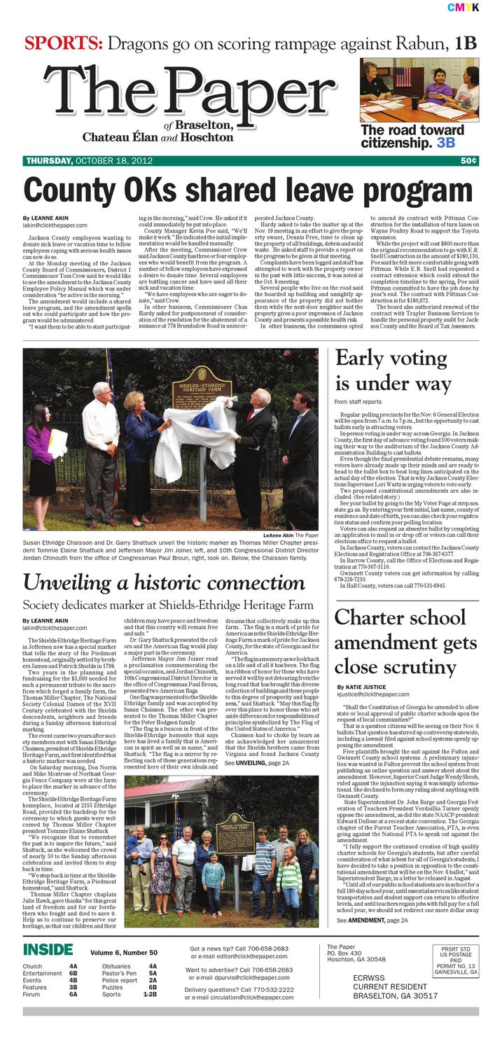 The Paper October 18 Edition by The Times - Issuu