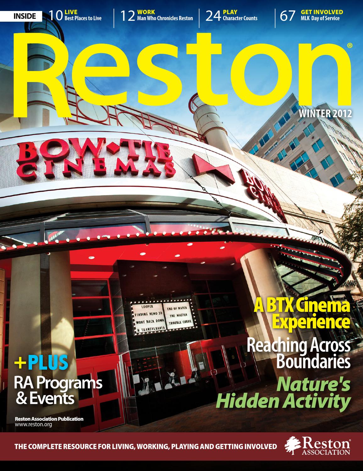 Reston Winter 2012 by Reston Association - Issuu