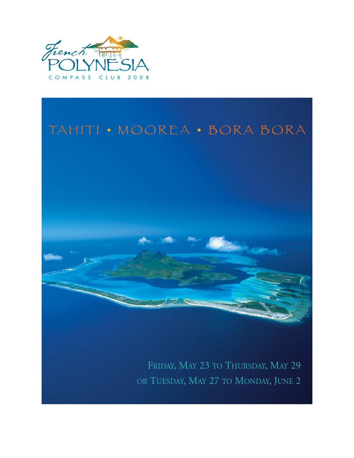 French Polynesia Travel Brochure 2008 by Marina Kirsch - Issuu