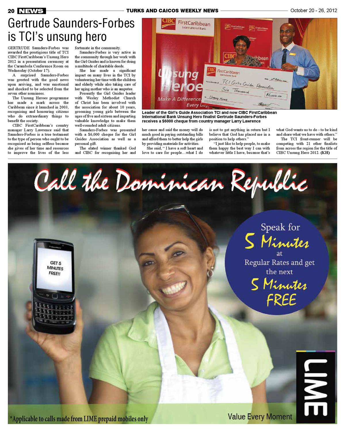 Turks & Caicos Weekly News by TC Weekly News - Issuu