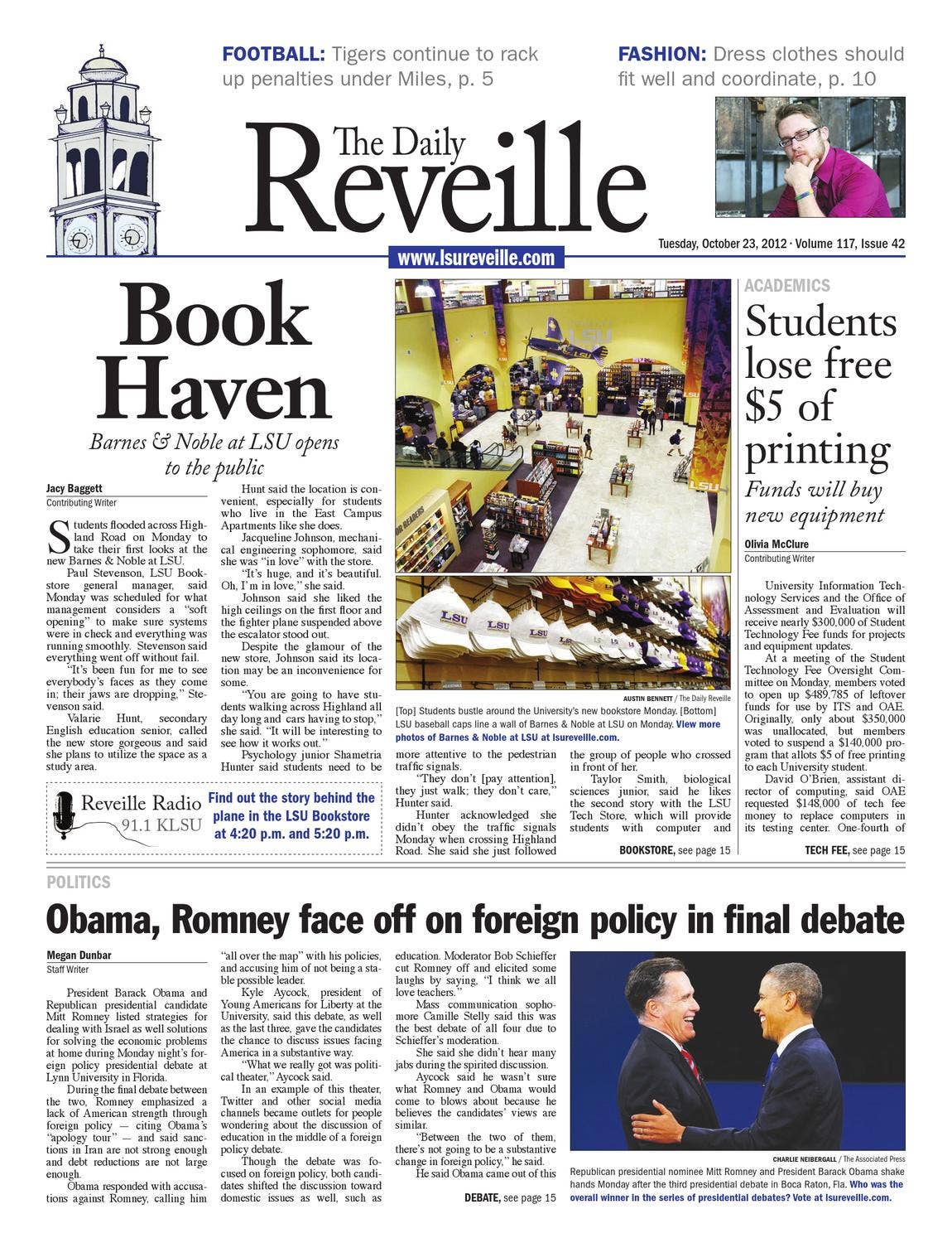 The Daily Reveille - October 23, 2012 by Reveille - Issuu