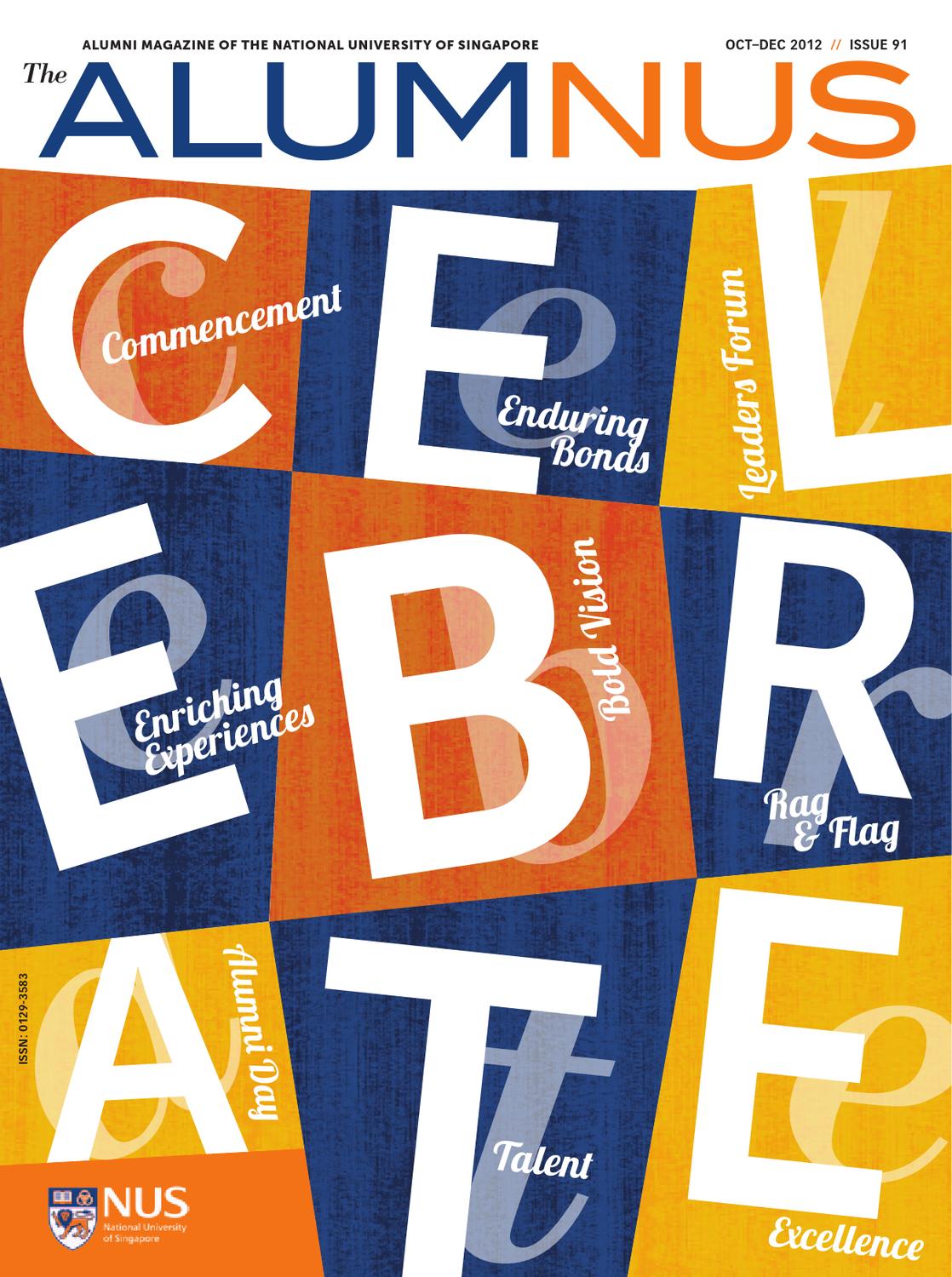 The AlumNUS Oct-Dec 2012 by NUS Alumni Office - Issuu