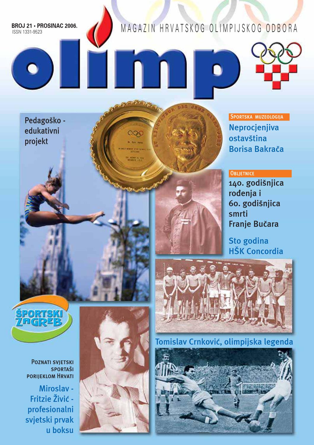 OLIMP 21 by Hrvatski olimpijski odbor - Issuu