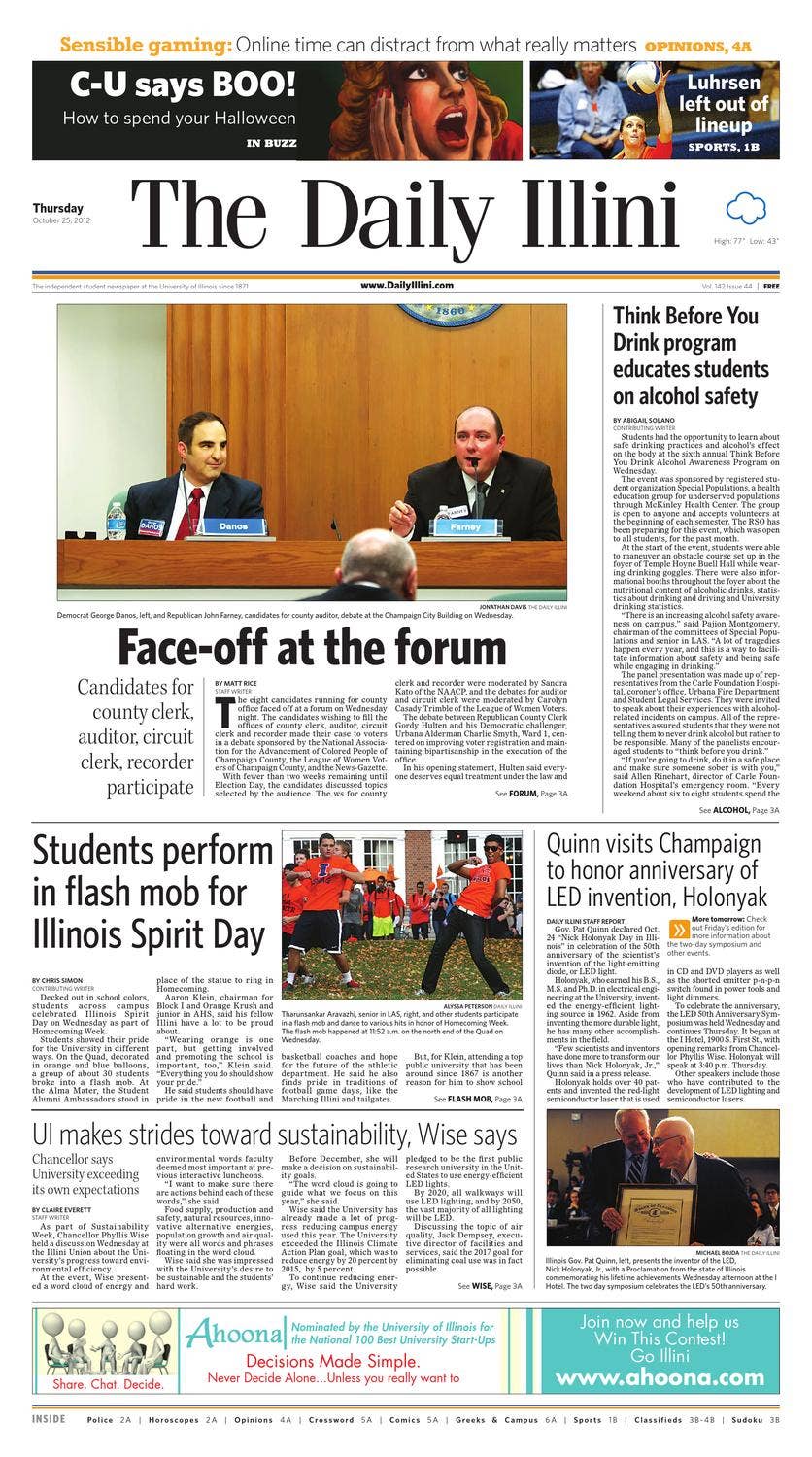 The Daily Illini: Volume 142 Issue 44 by The Daily Illini - Issuu