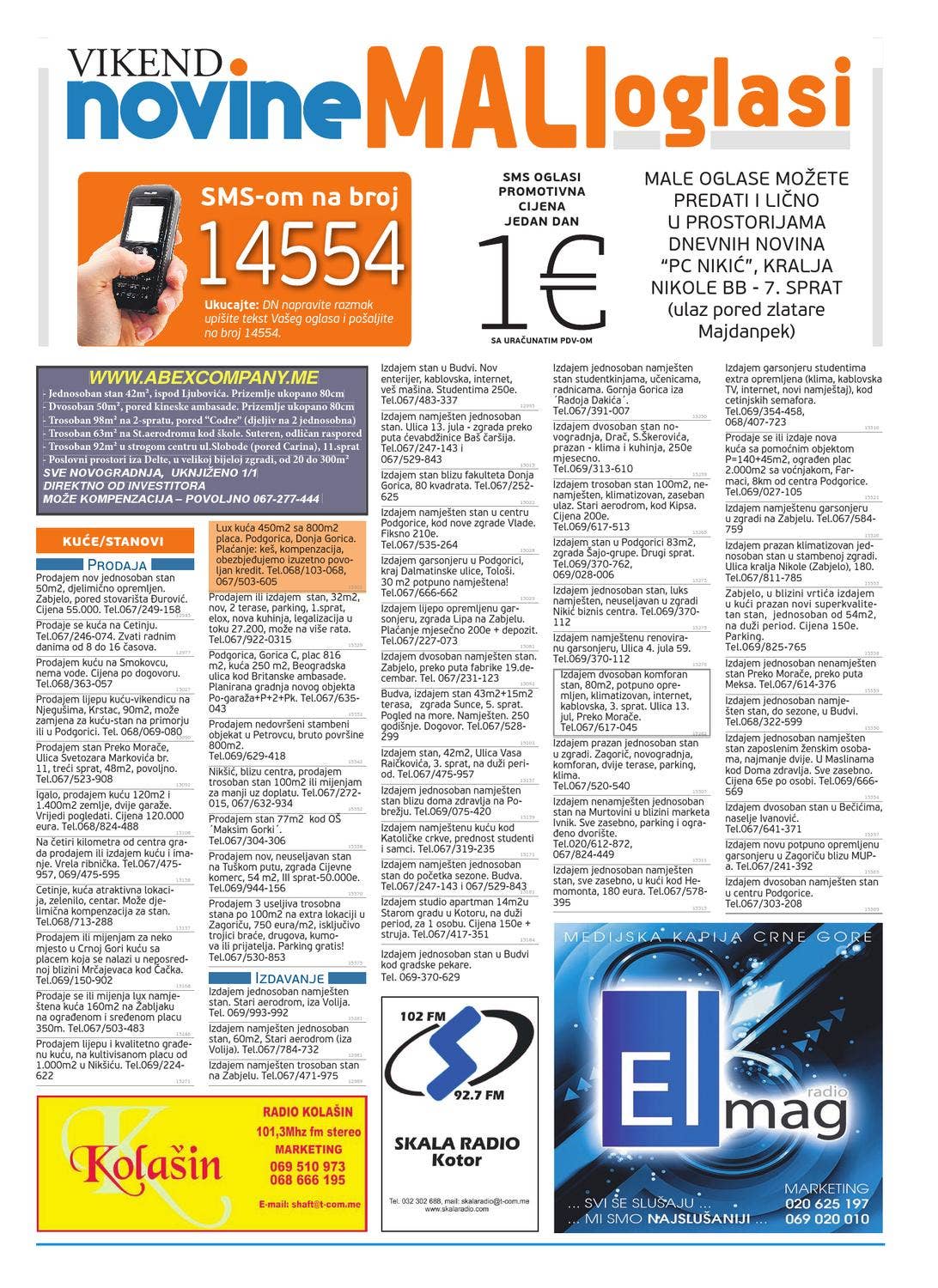 Izdanje 27-28. oktobar 2012. by Dnevne Novine - Issuu