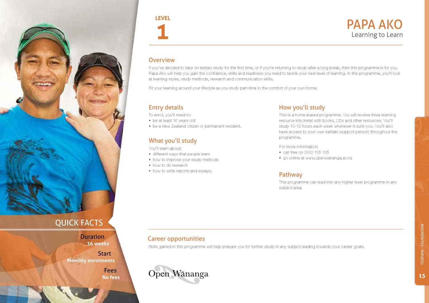TWOA Prospectus 2013 by Te Wananga o Aotearoa - Issuu