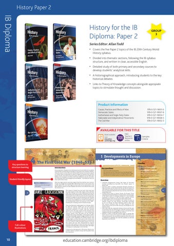 Cambridge IB Diploma 2013 Catalogue by Cambridge International ...