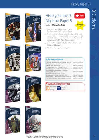 Cambridge IB Diploma 2013 Catalogue by Cambridge International ...