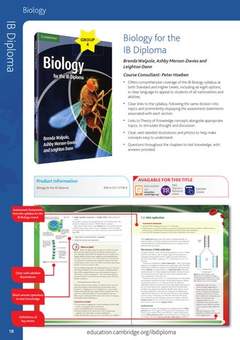 Cambridge IB Diploma 2013 Catalogue by Cambridge International ...