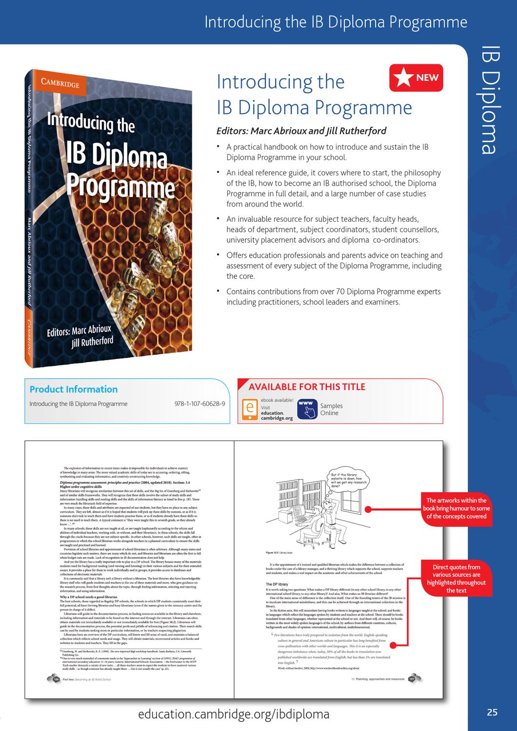 Cambridge IB Diploma 2013 Catalogue by Cambridge University Press ...