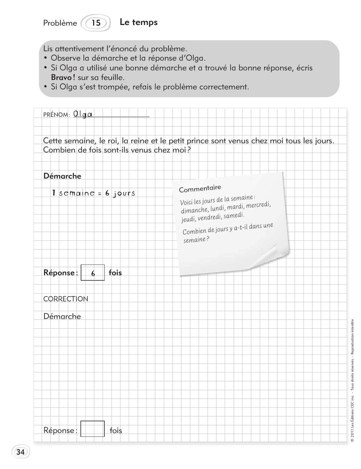 Petit Prof_Les problèmes de math 1re année by Les Éditions CEC - Issuu
