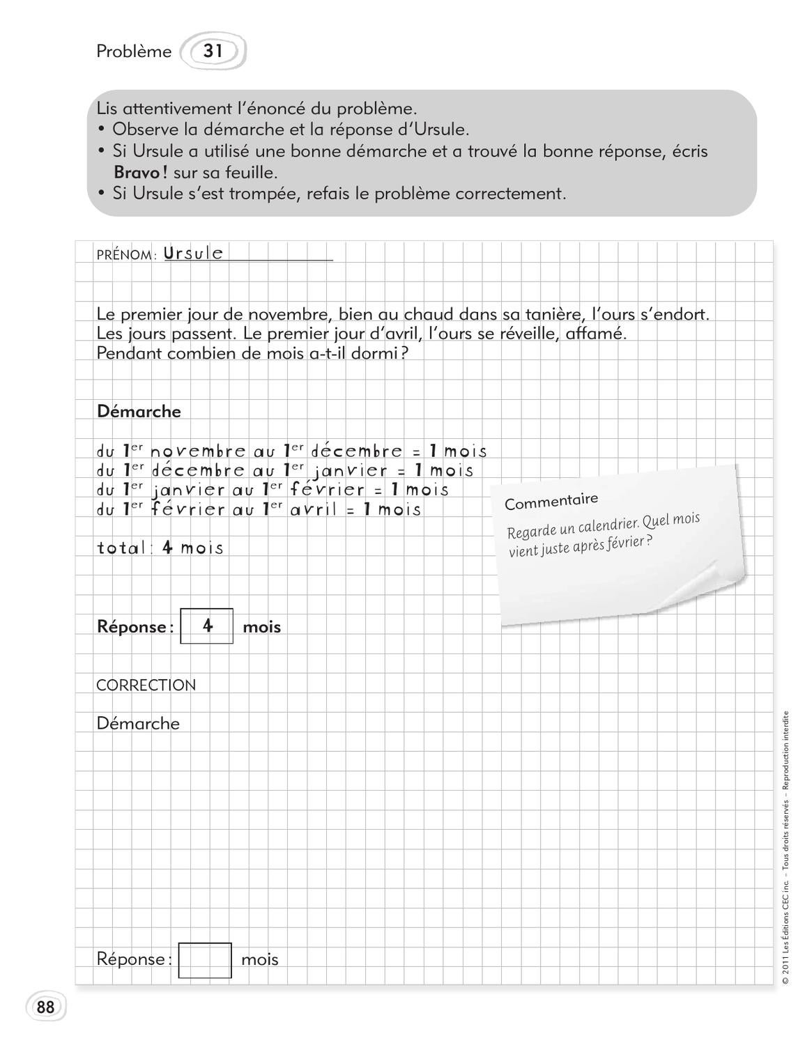 Petit Prof_Les problèmes de math 1re année by Les Éditions CEC - Issuu