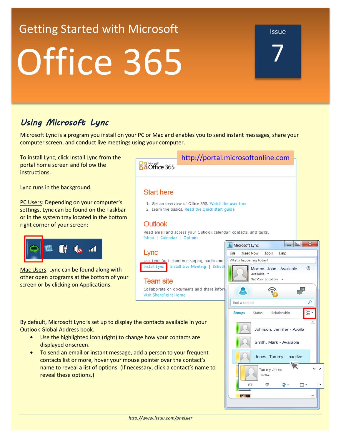 Office365_7 by Patti Heisler - Issuu
