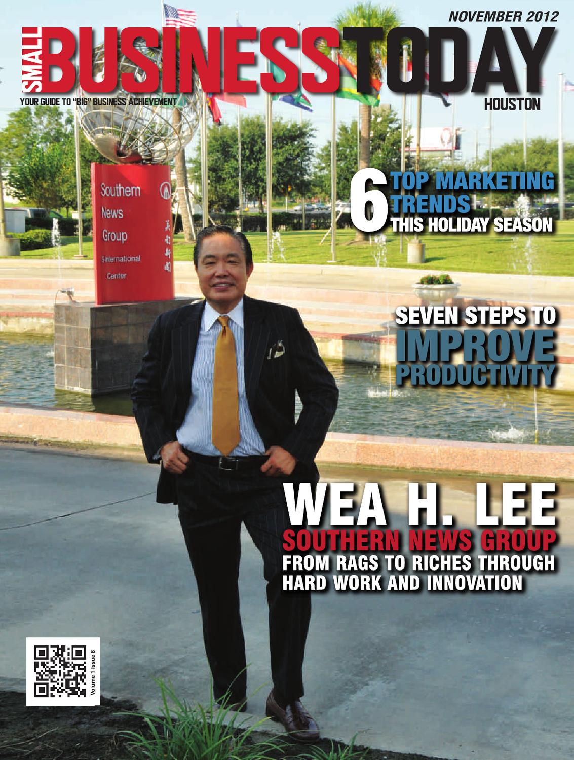 Small Business Today Magazine - November 2012 Edition by Small Business ...