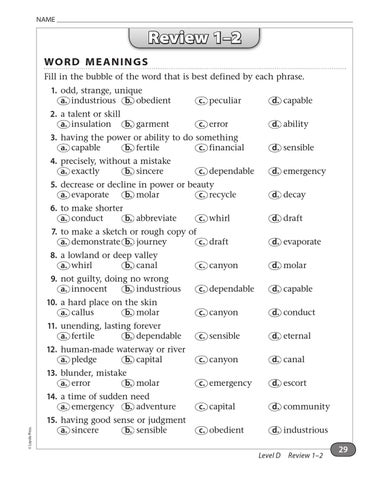 Vocabulary In Action Level D By Loyola Press Issuu vocabulary-in-action-level-d-by-loyola-press-issuu
