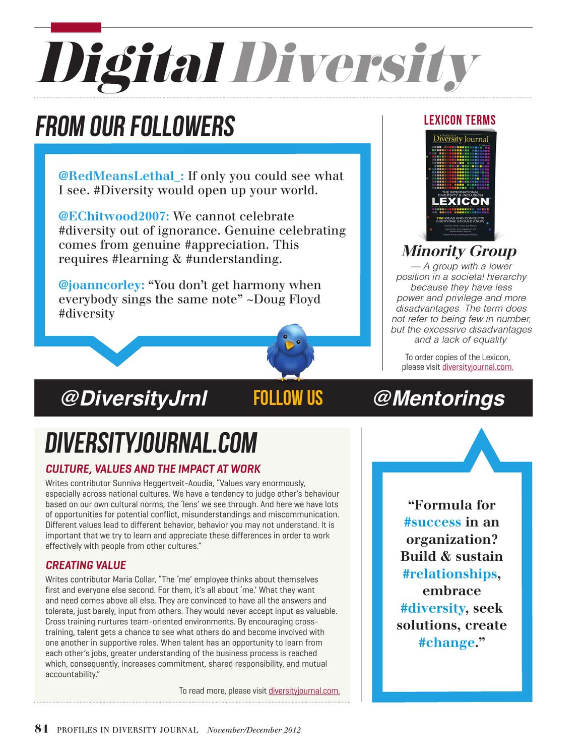 Diversity Journal - Nov/Dec 2012 by Diversity Journal - Issuu