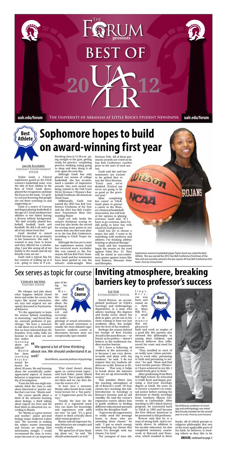 Best of UALR Oct. 31, 2012 by UALR Forum - Issuu