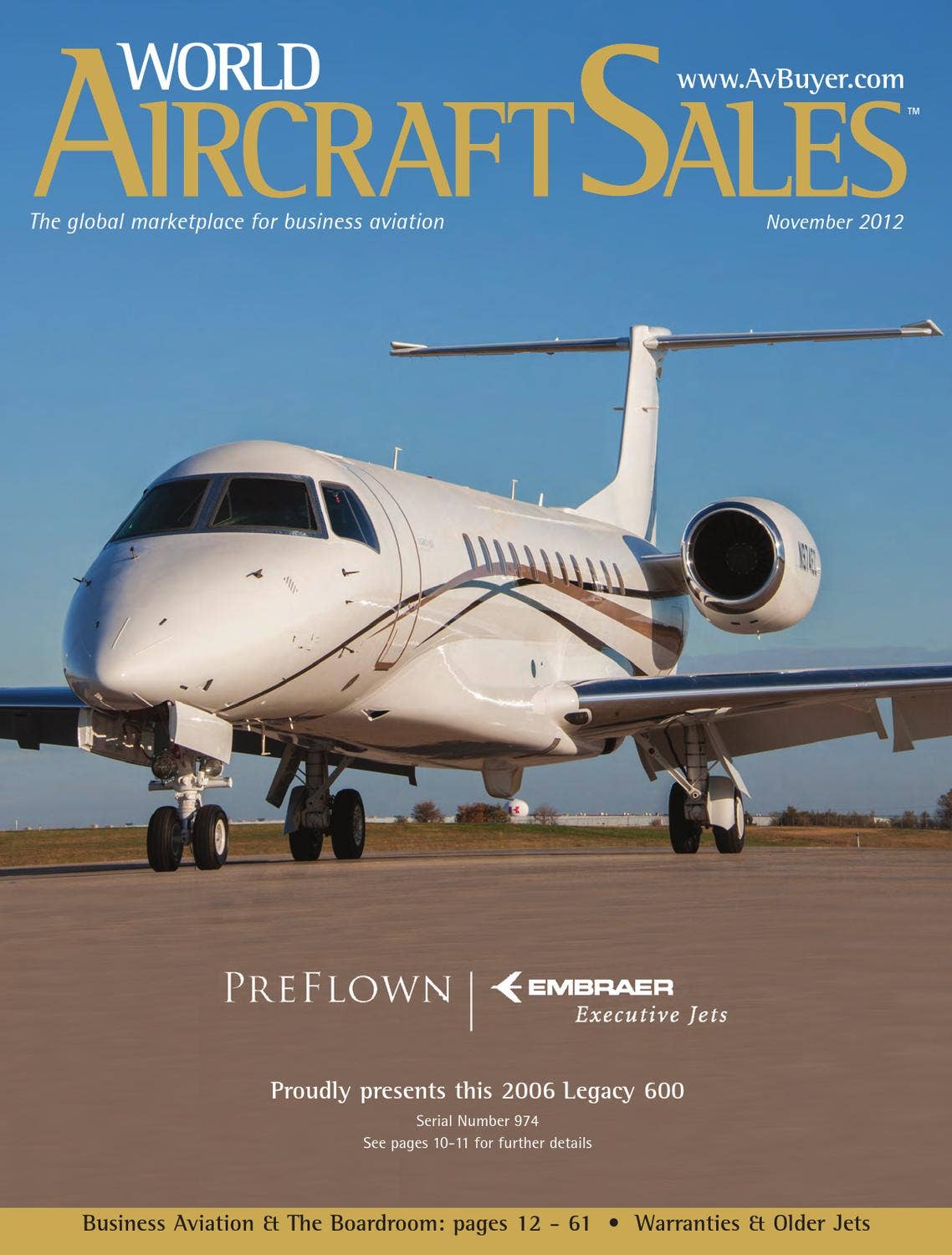 World Aircraft Sales Magazine November-12 by AvBuyer Ltd. - Issuu