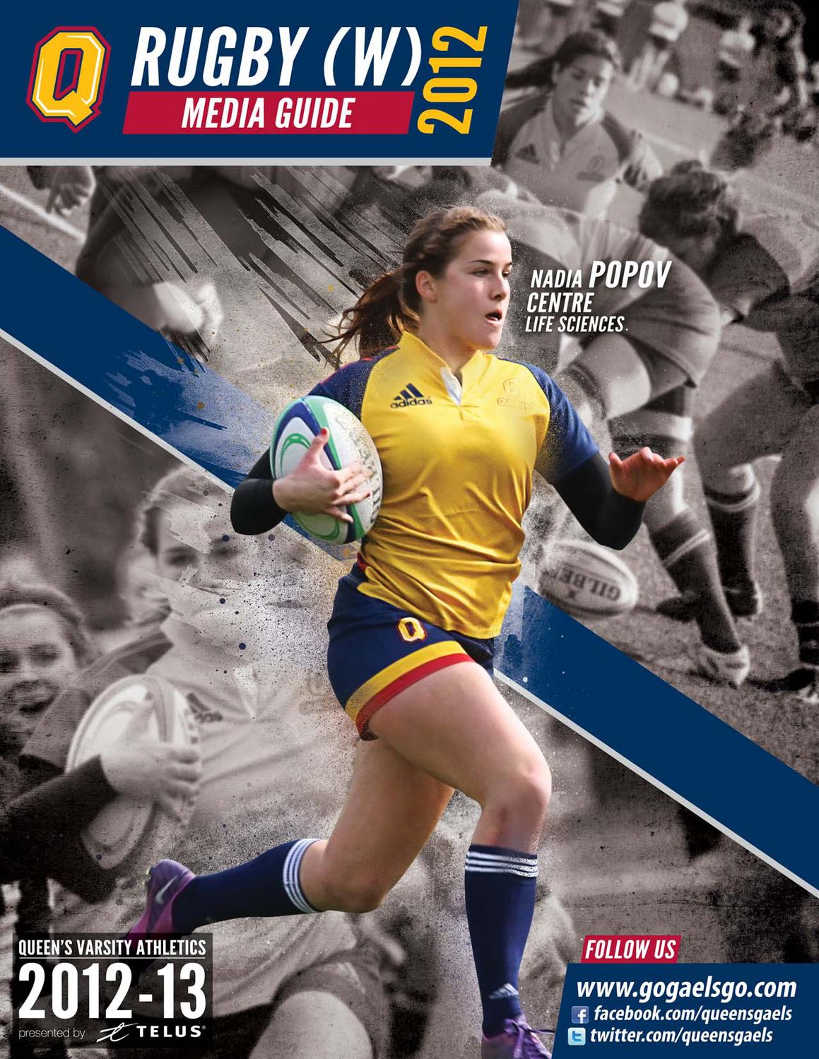 2012 Queen's Gaels Women's Rugby Media Guide by Queen's Gaels - Issuu