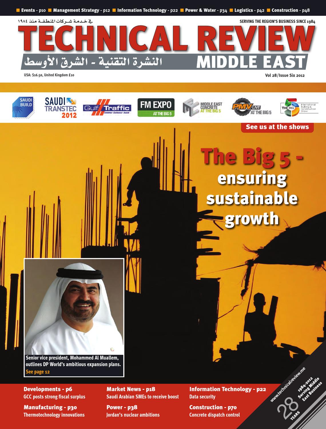 Technical Review Middle East 6 2012 by Alain Charles Publishing - Issuu