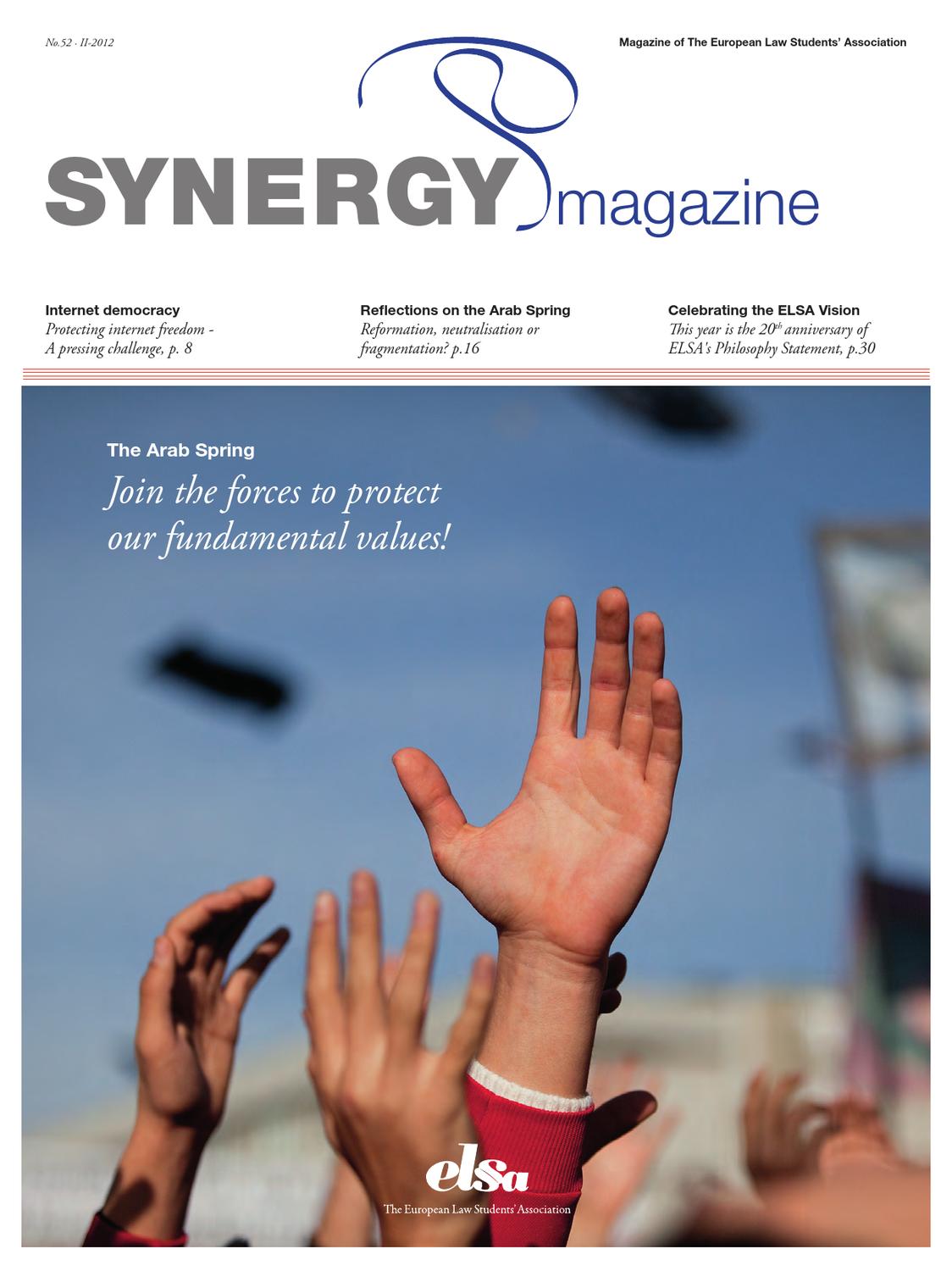 Synergy Magazine 52 by ELSA International - Issuu