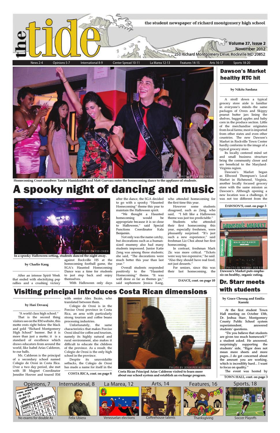 The Tide - November 2012 by Tide Editors - Issuu